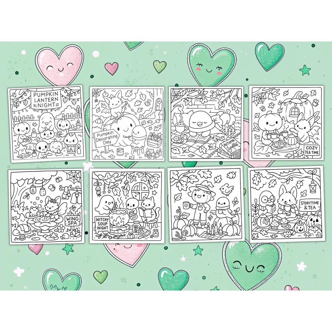 Cozy Nook Coloring Book | Coco Wyo Designs (PDF + PNG - Etsy