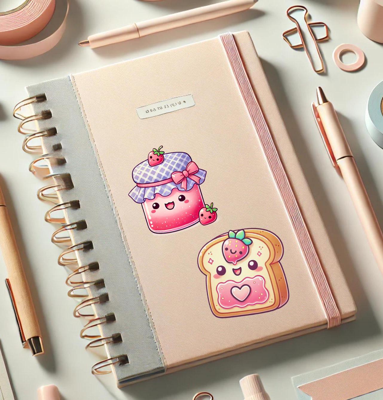 Kawaii Sticker Bundle | Cute Pastel Stickers | Digital Download ...