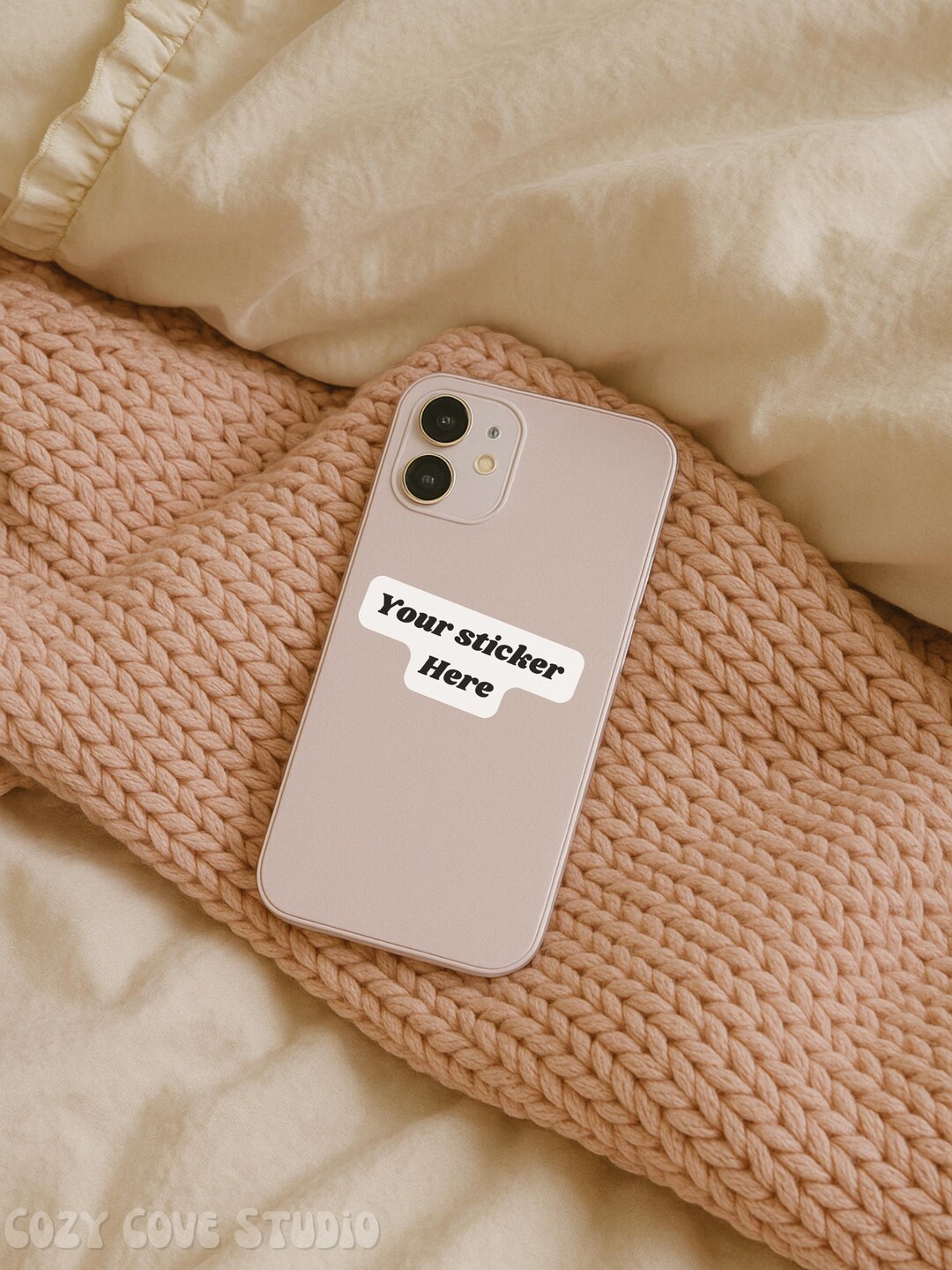 Die Cut Sticker Mockup Sticker Mockup Canva Mockup Printify Sticker ...