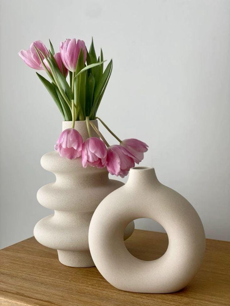 Decorative Aesthetic Vase - Etsy
