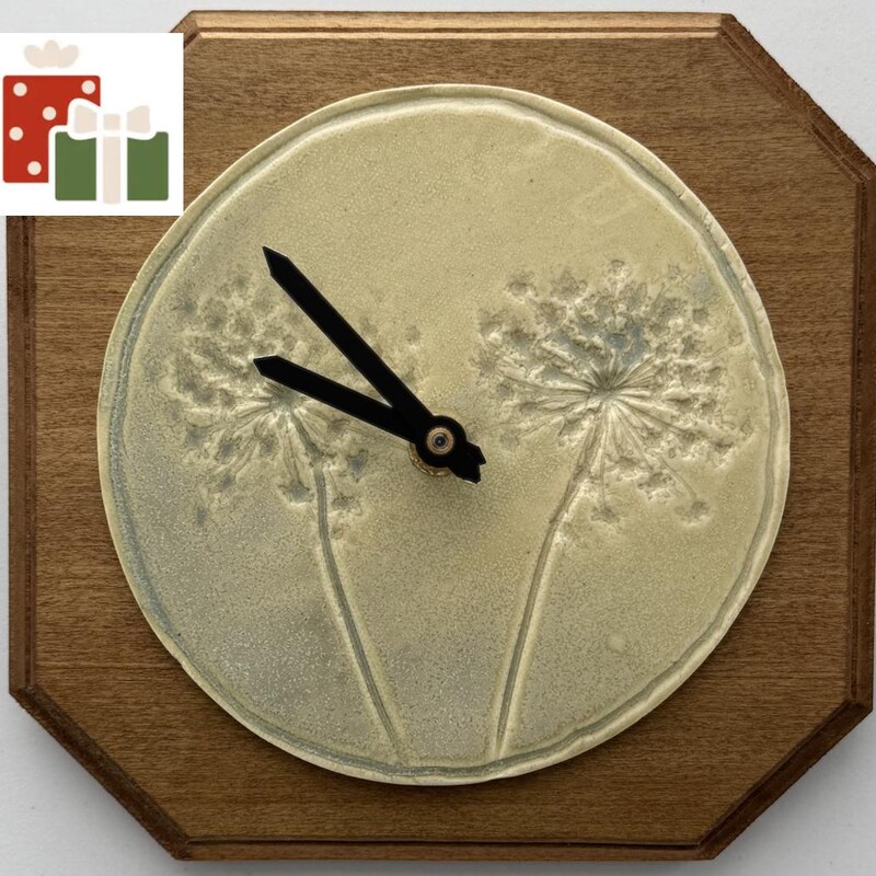 Ceramic Clock - Etsy
