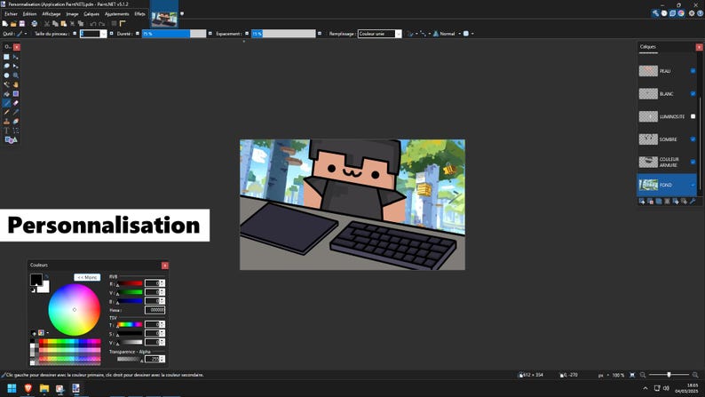 Bongo CRAFT- Netherite Armor | Customizable Virtual Camera for Twitch ...