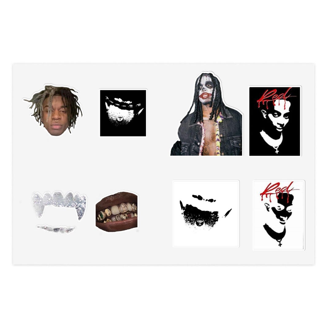 Ken Carson Playboi Carti Rapper Sticker Sheet - Etsy