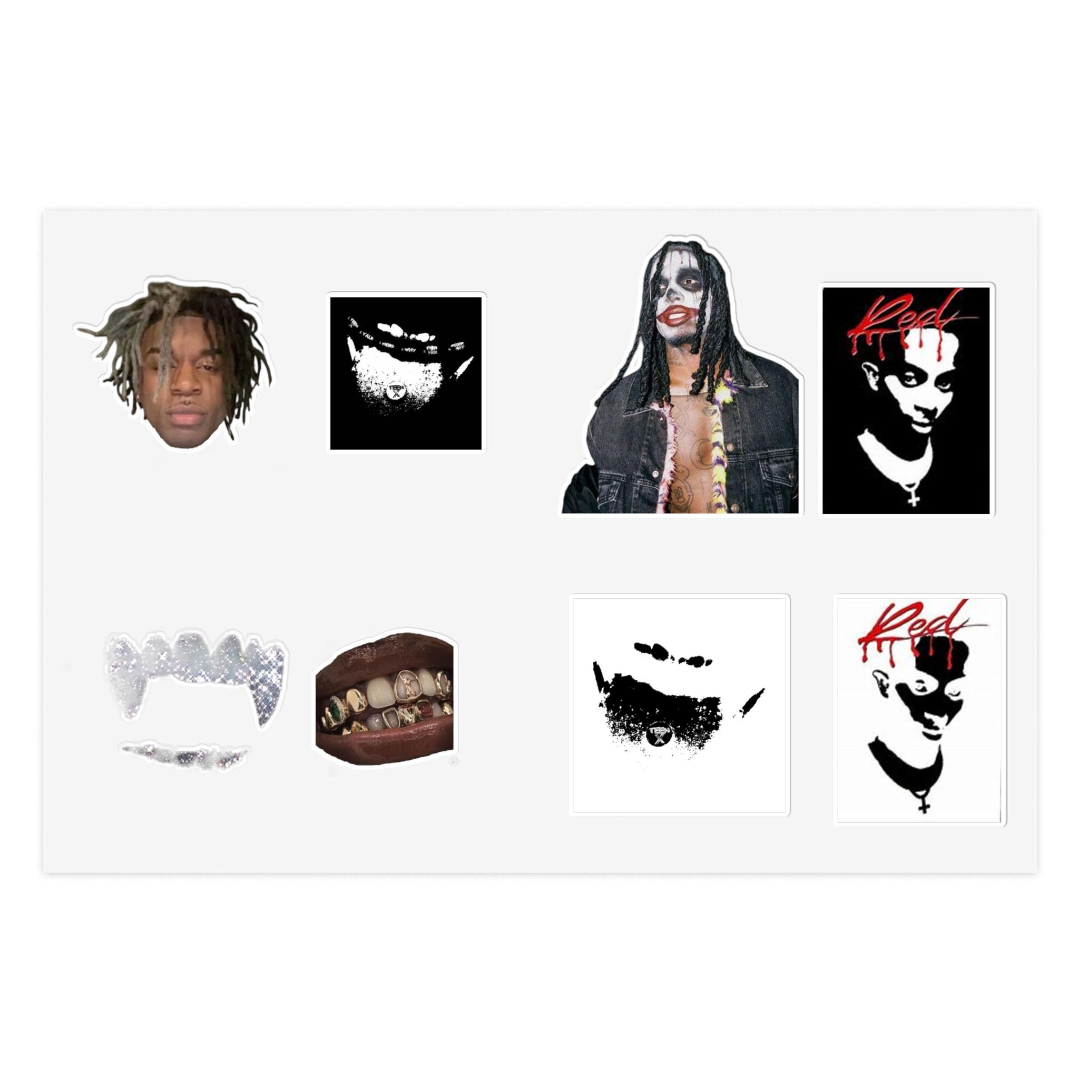 Ken Carson Playboi Carti Rapper Sticker Sheet - Etsy