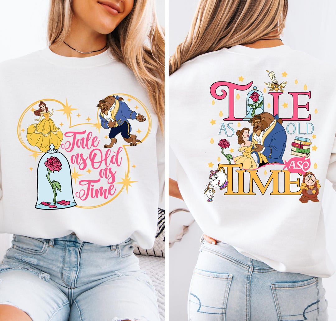 Tale as Old as Time Shirt | Beauty and the Beast-inspired Tee ...