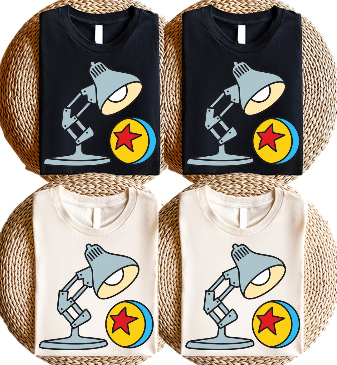 Pixar Lamp and Ball Shirt, Cute Pixar Inspired Tee, Disney Movie Shirt ...