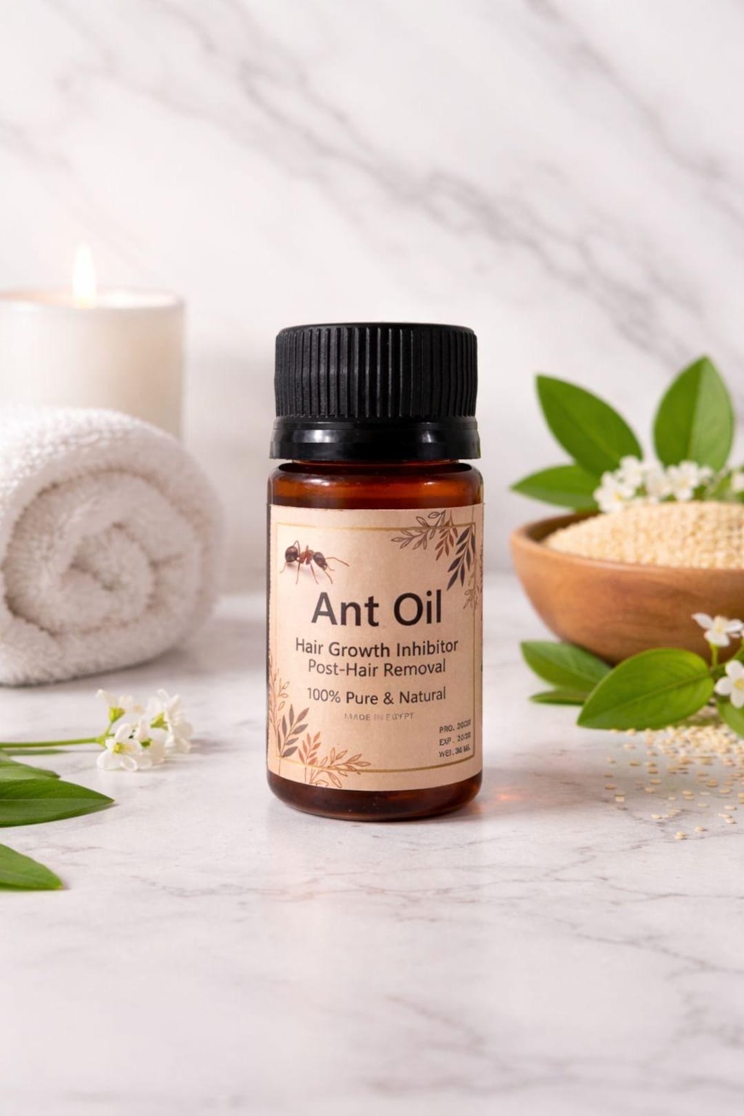 Egyptian Ant Oil, Natural Hair Inhibitor & Growth Reducer 30ml - Etsy