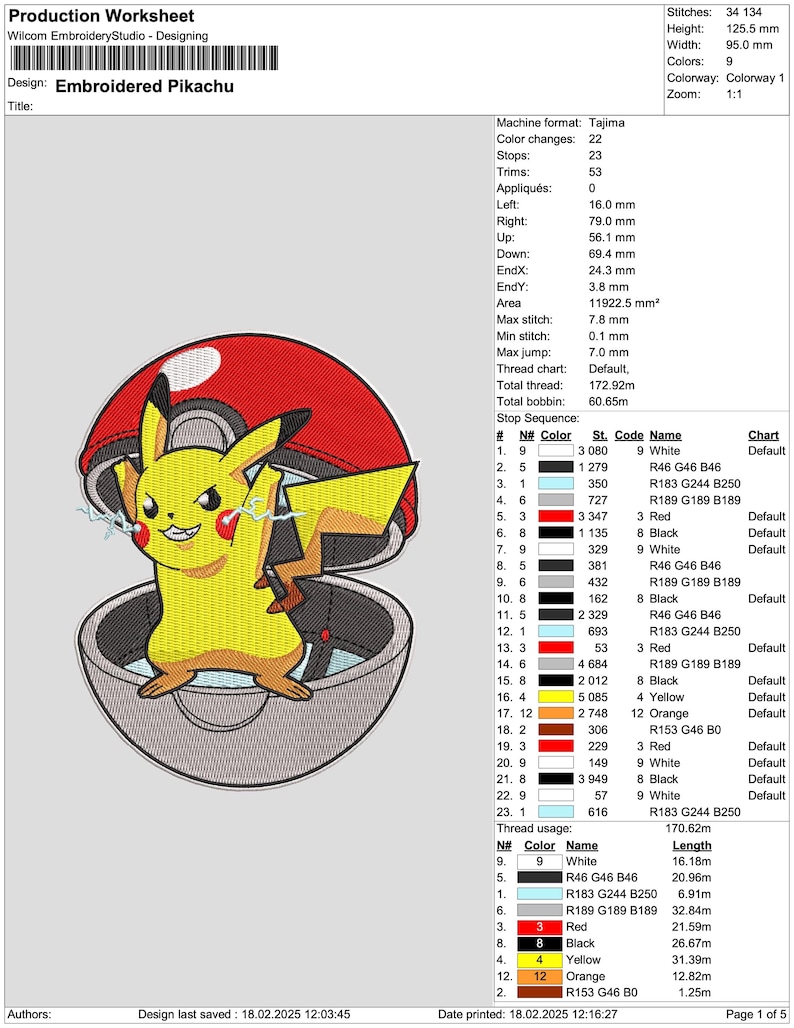 Pokemon Embroidery Designs – Pikachu, Charizard, Mewtwo (digital Files ...