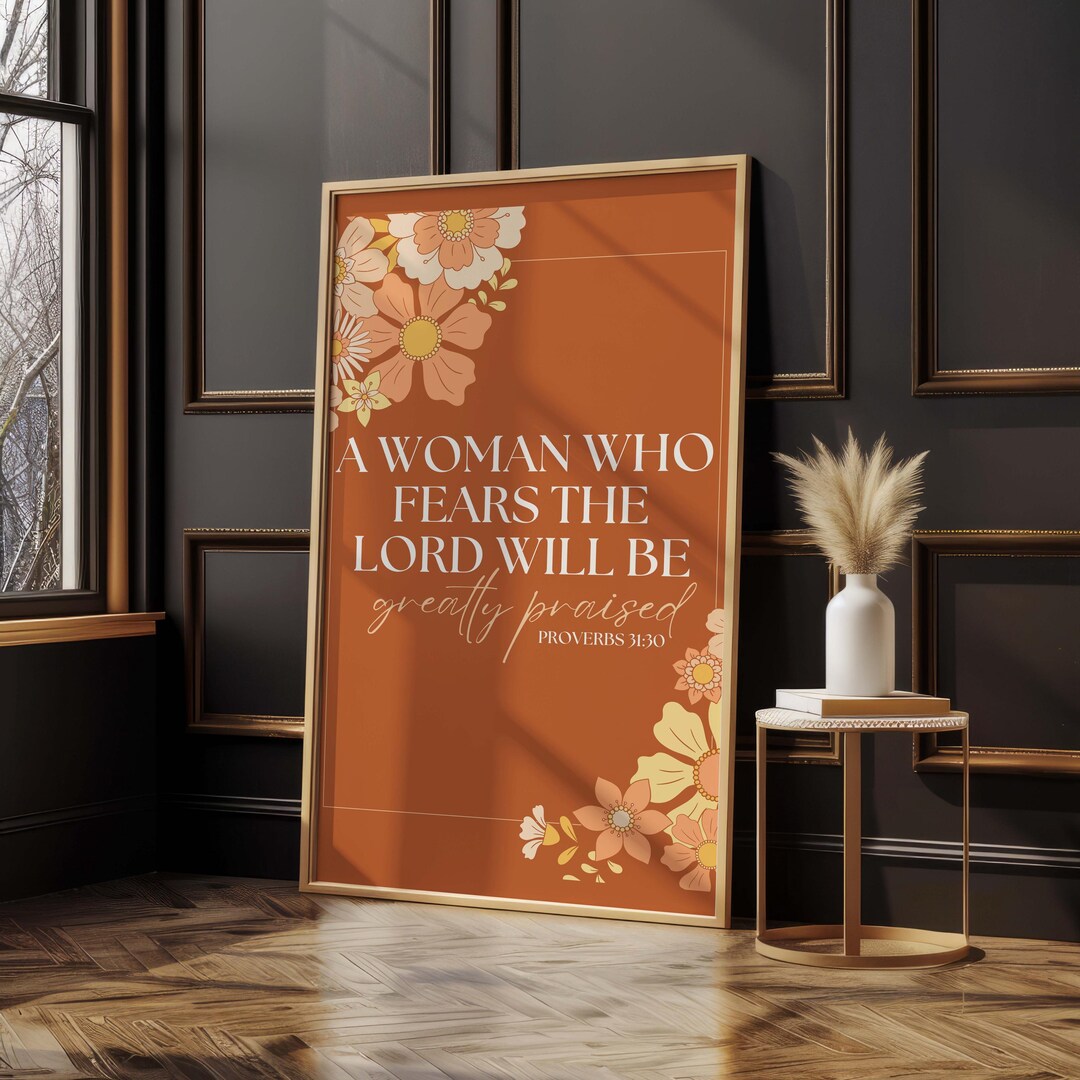 Floral Boho Scripture Verse DIGITAL PRINT Vintage Image Bible Printed ...