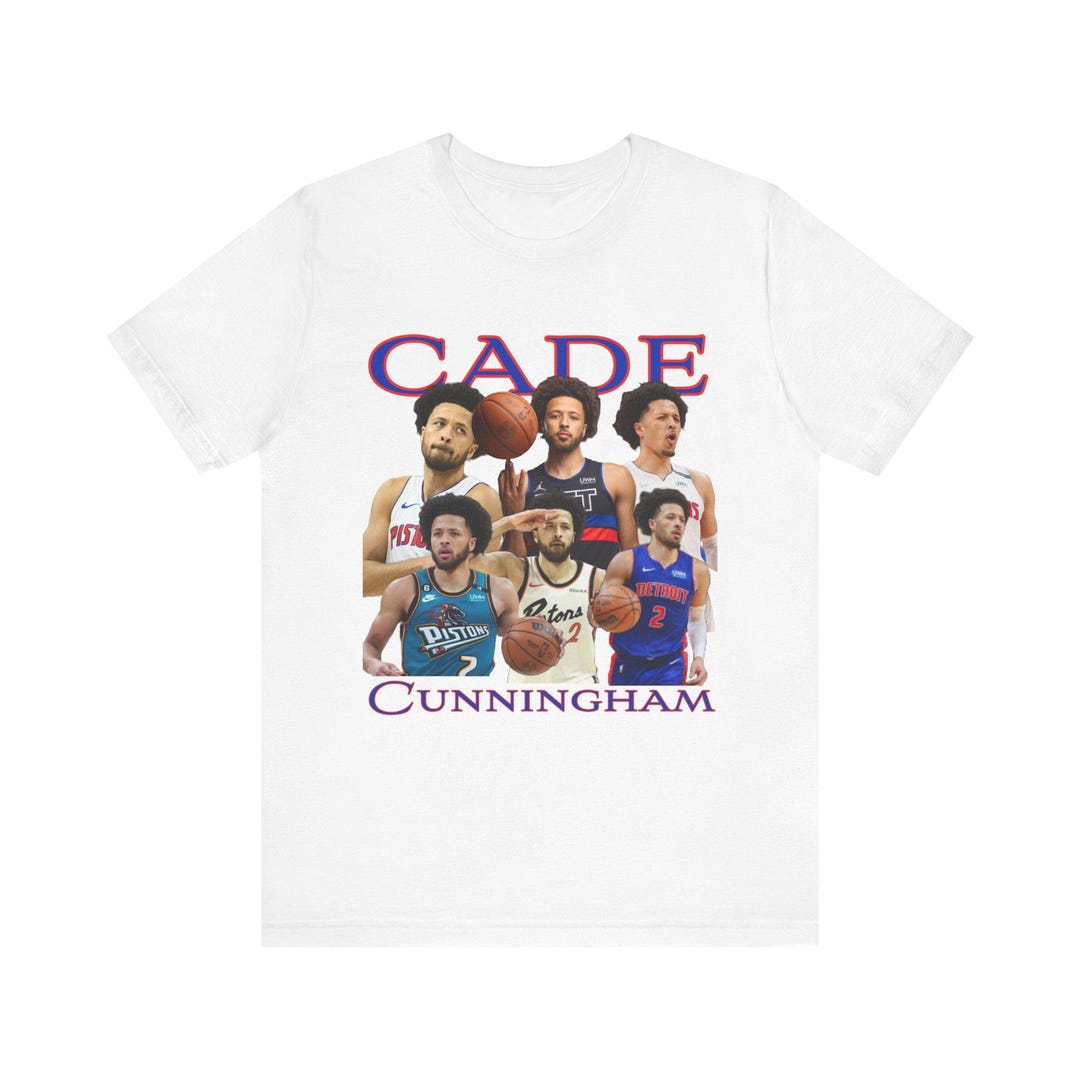 Cade Cunningham Graphic Tee, Perfect for Basketball Fans, Sports ...