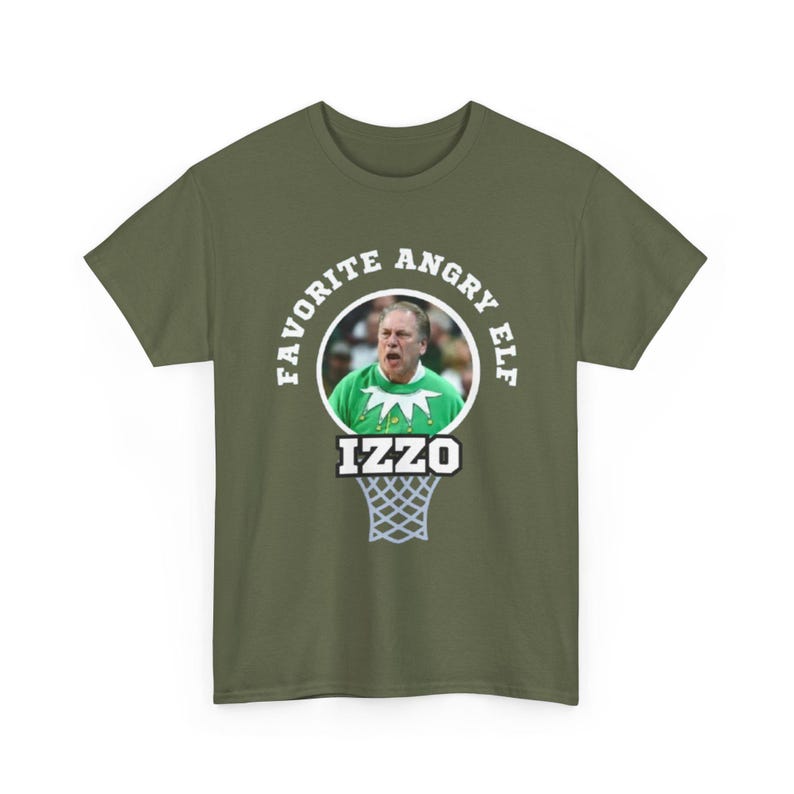 Tom Izzo Angry Elf Funny Basketball Tee, Sports Fan Gift Shirt, College ...