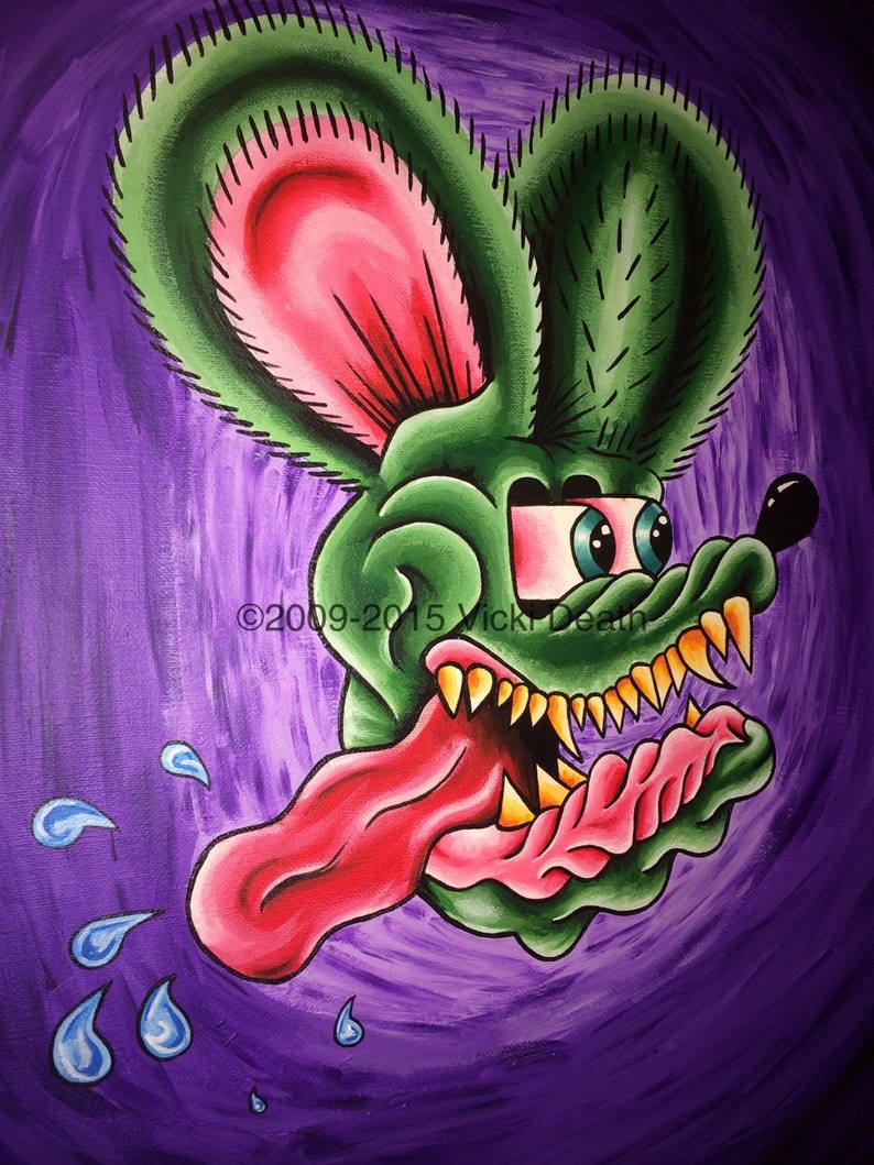 Rat fink original drawing - stormrss