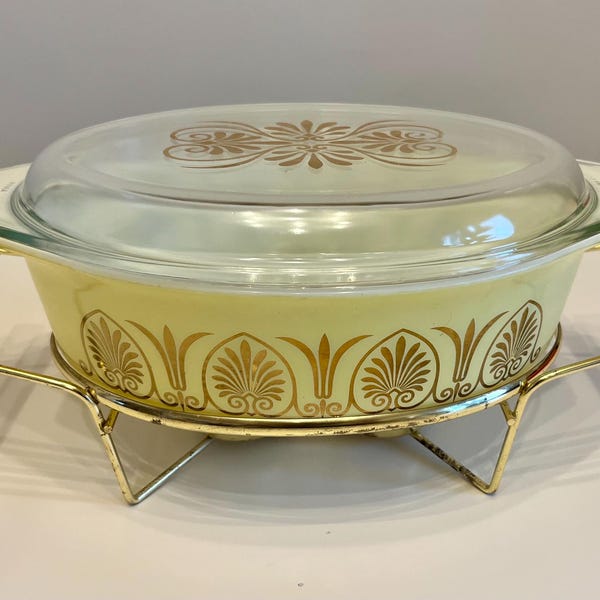 Pyrex Golden Tulip - Etsy