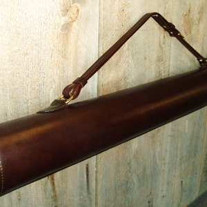 Handmade Leather Blueprint/drawing/artwork/document Case - Etsy