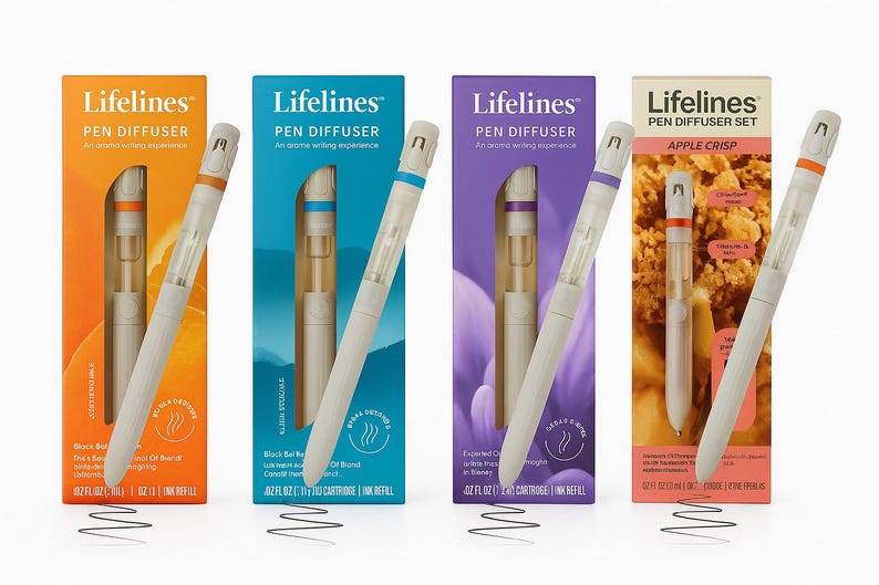 Lavender Aromatherapy Pen | Anxiety Relief Tool | Calming Focus ...