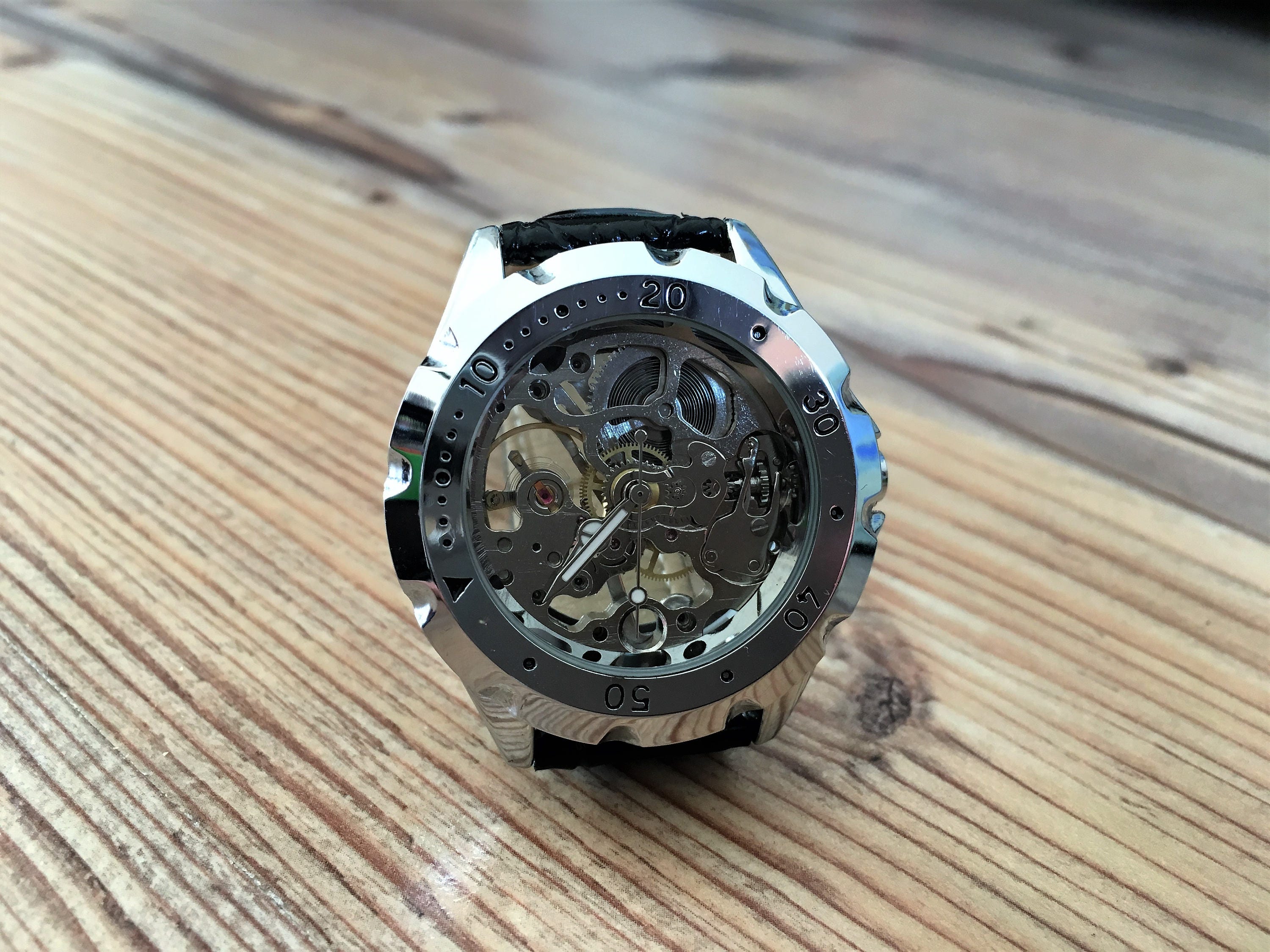 Personalized watch skeleton watch watches for women watches | Etsy