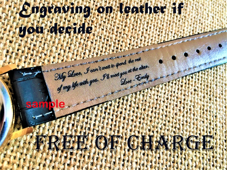 Personalized watch Engraved watch Wedding gifts groom gift | Etsy