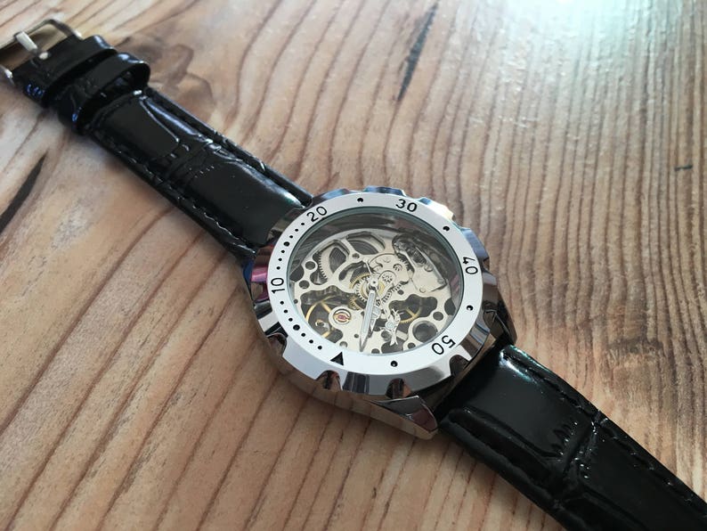 Personalized Watch Skeleton Watch Watches for Women Watches - Etsy