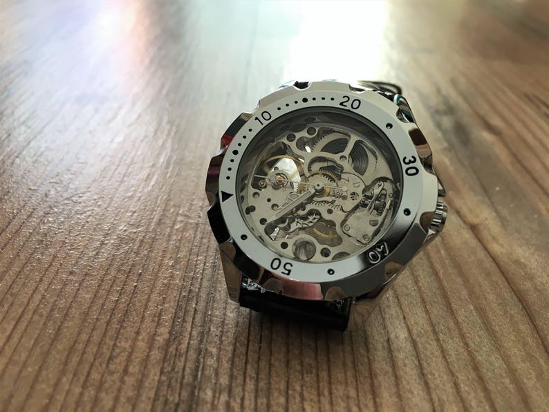 Personalized Watch Skeleton Watch Watches for Women Watches - Etsy