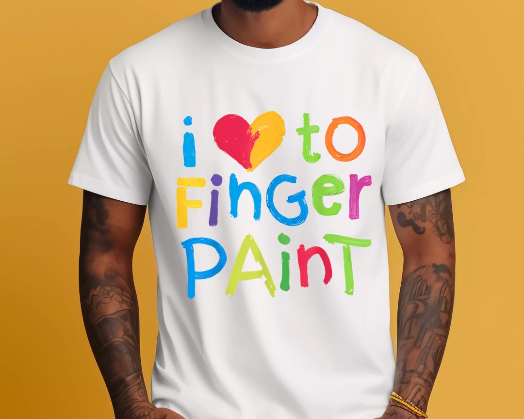 I Love to Finger Paint,finger Paint Png , I'm Paint , Hello I'm Paint ...