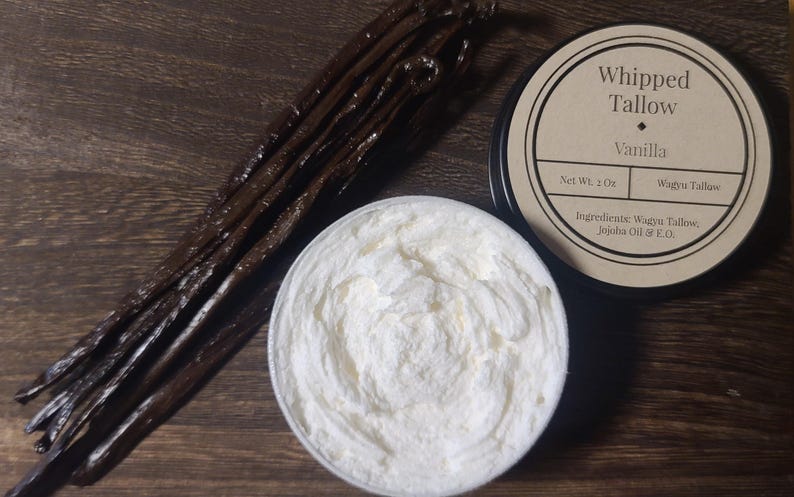 Vanilla Whipped Tallow - Etsy