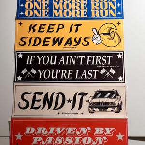 Drift Sticker Pack 5 for 25 Custom Unique Water Proof Vinyl Stickers ...