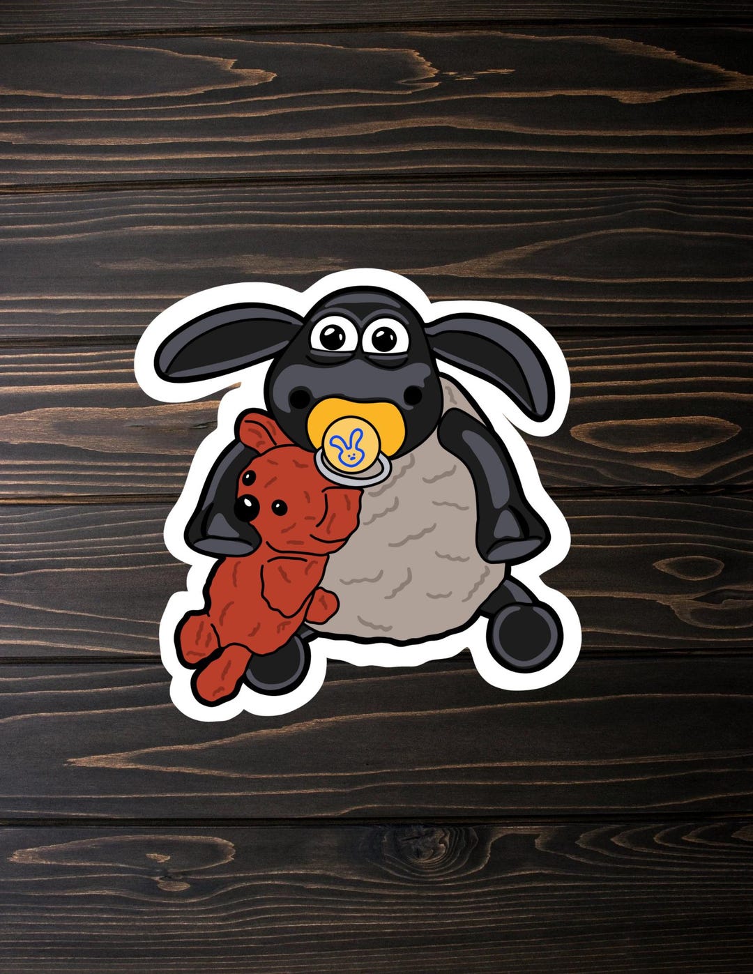 Timmy From Shaun the Sheep Custom Unique Water Proof Vinyl Stickers for ...