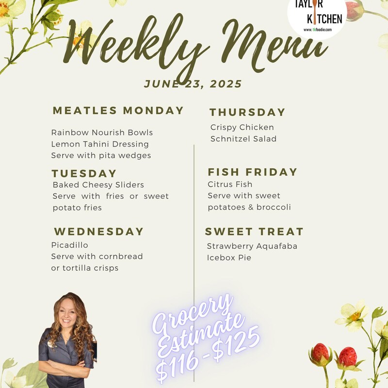 Meal Full Menu - Etsy