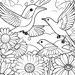 50 Cute Bird Art Coloring Pages – Fun and Relaxing Printable for Kids ...