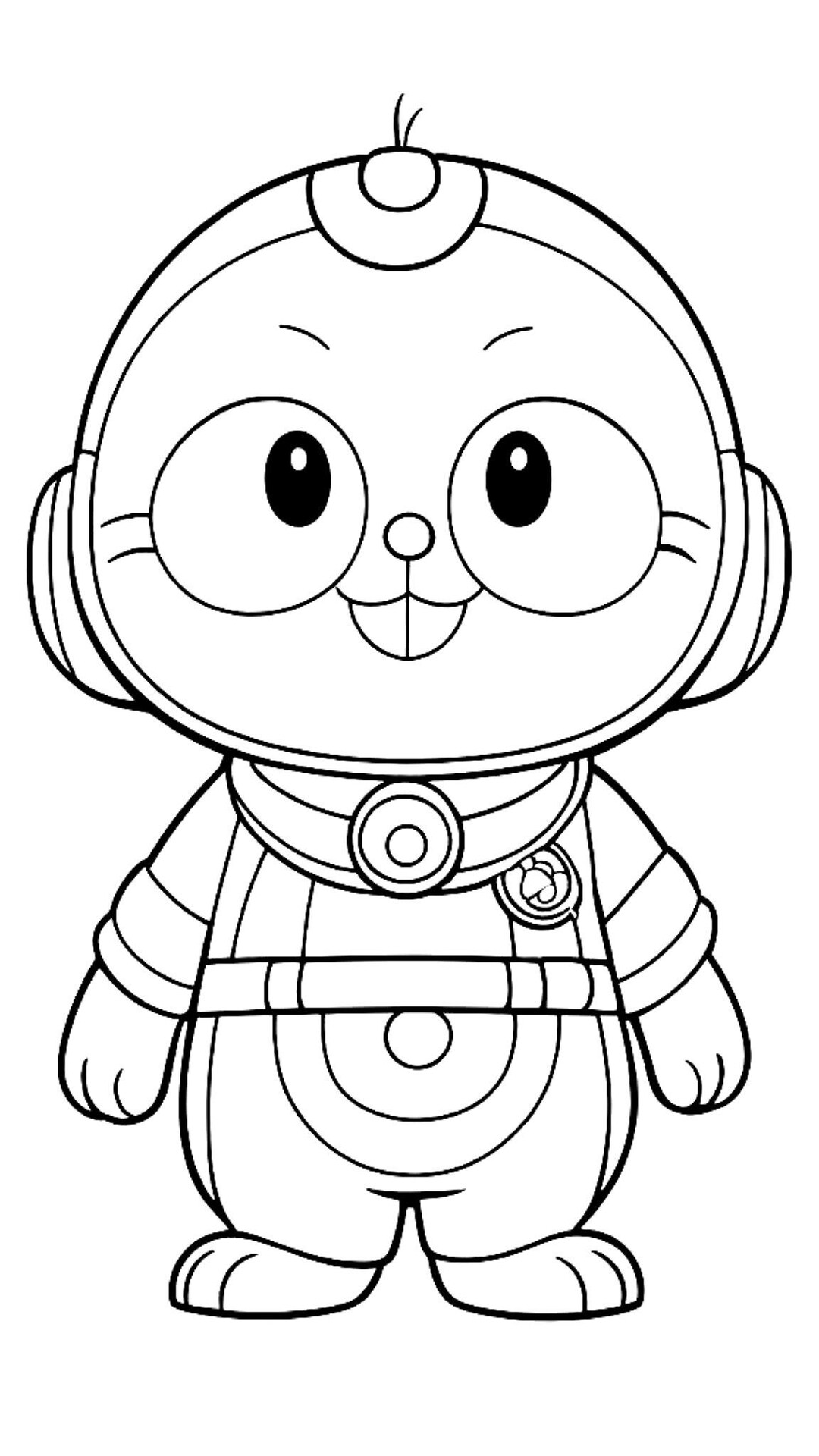 Printable Coloring Pages 50 Sheets Cute Cartoon Art Coloring Pages ...
