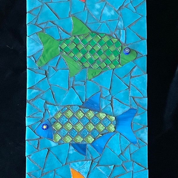 Fish Mosaic - Etsy