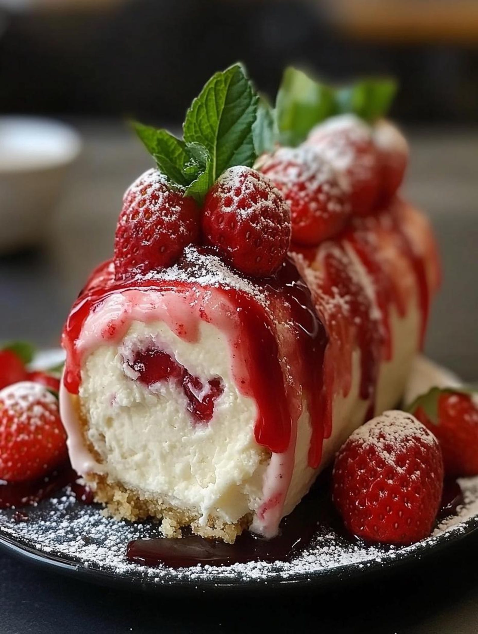 BEST RECIPE for Strawberry Shortcake Cheesecake Dessert Roll Download ...