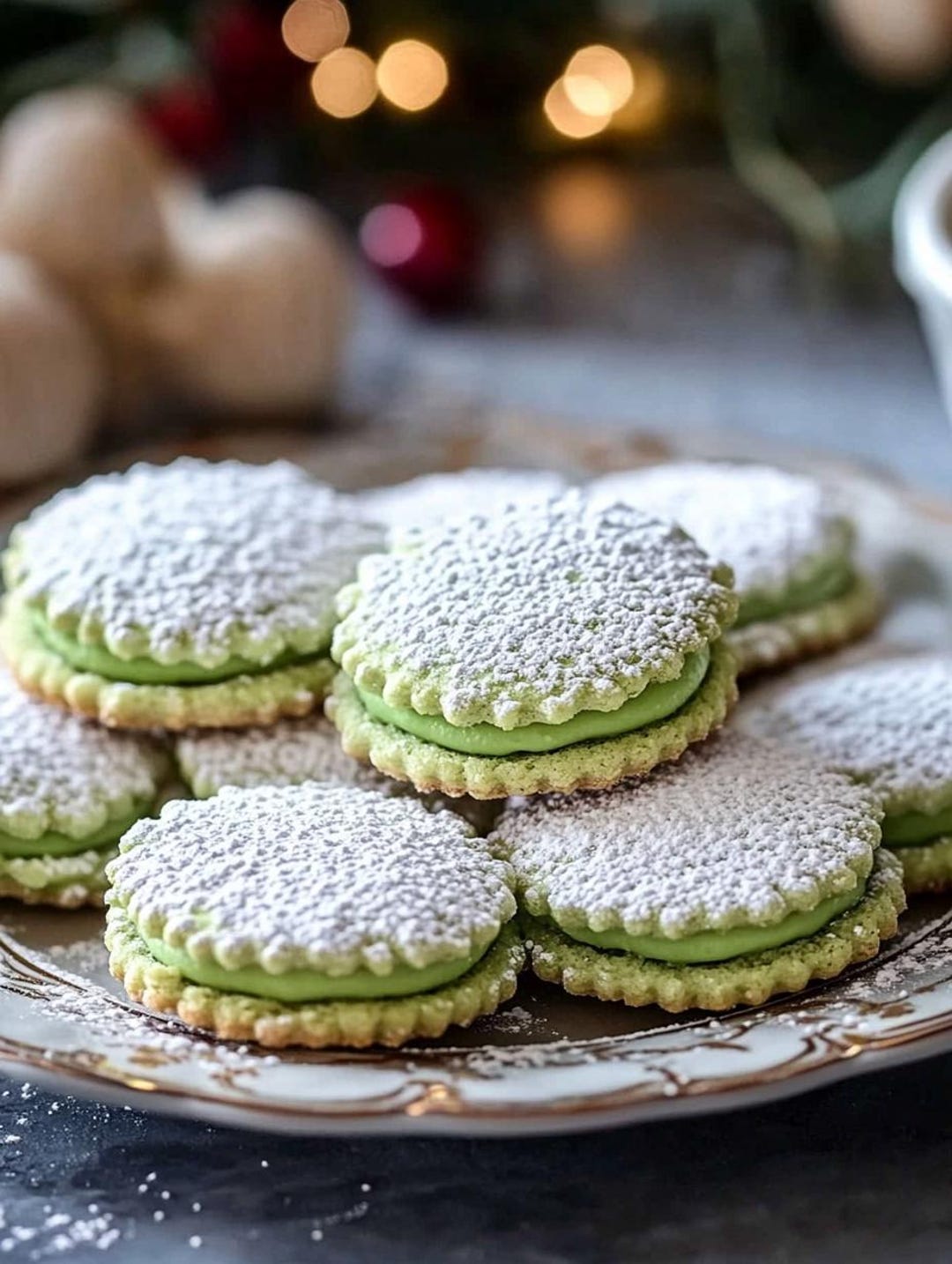 Best Recipe for Green Cream-filled Cookies Download. - Etsy