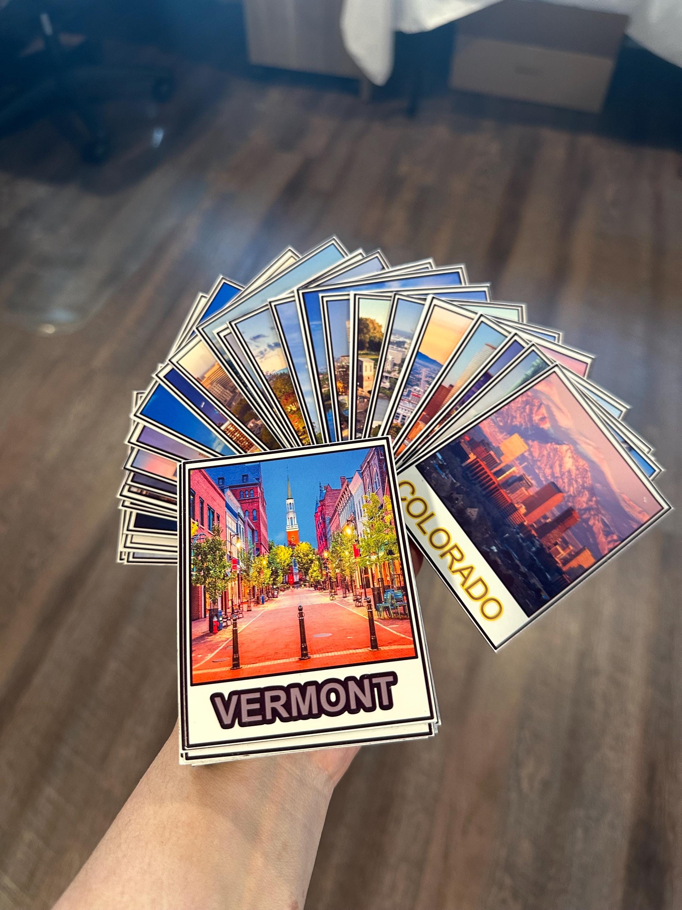 Full Set of 50 US States Magnets - Complete USA Map Collection ...