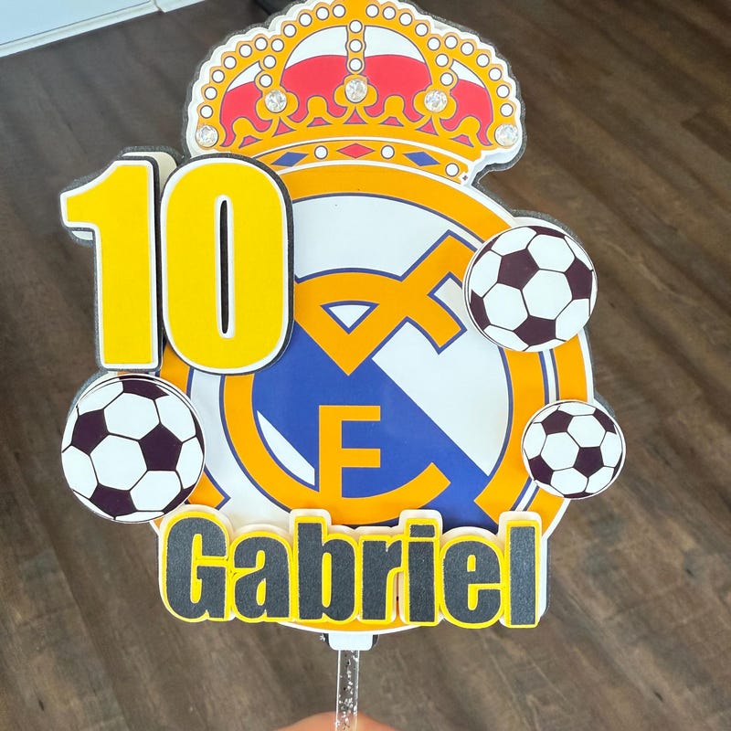 Real Madrid Topper - Etsy
