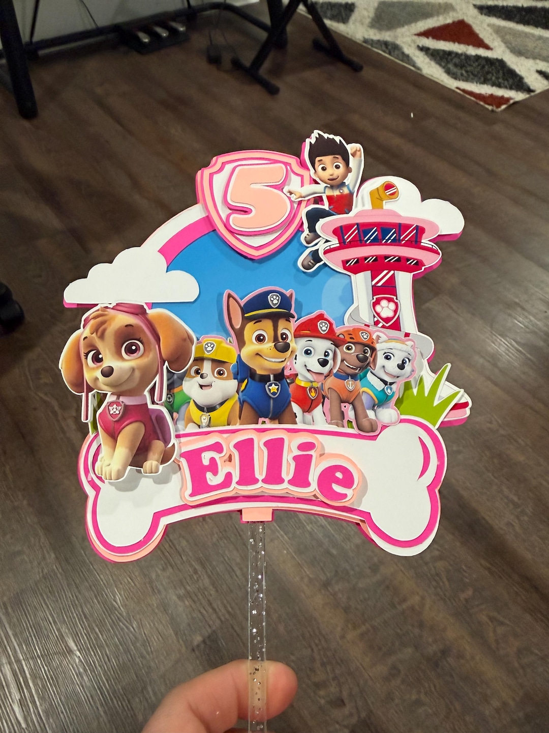 Dog Rescue Team 3D Cake Topper Personalized - Etsy