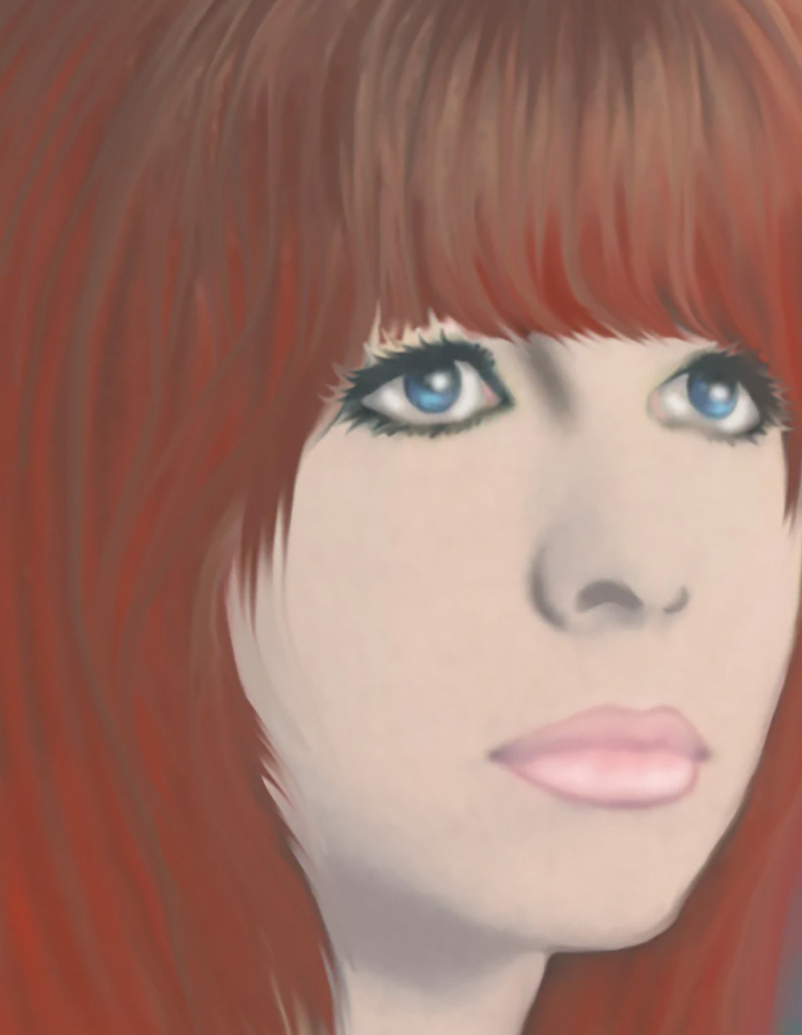 Mod Girl Art British 60's Model Download Now 1960's Memorabilia 1960's ...