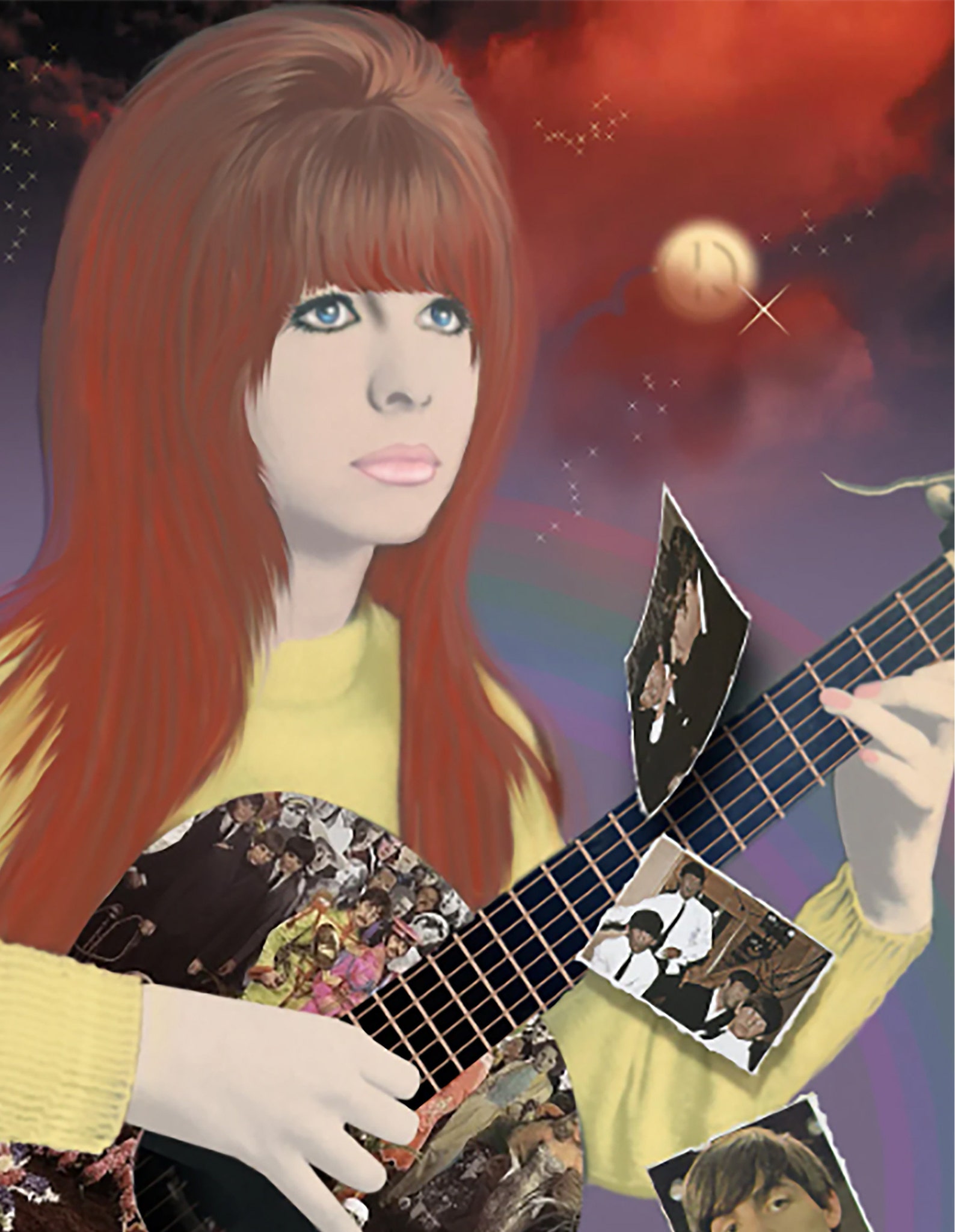 Mod Girl Art British 60's Model Download Now 1960's Memorabilia 1960's ...