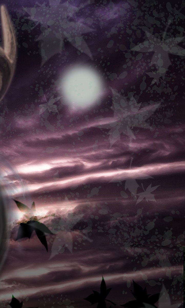 Nature Goddess With Antlers Protects a Sick Fawn Mystical - Etsy