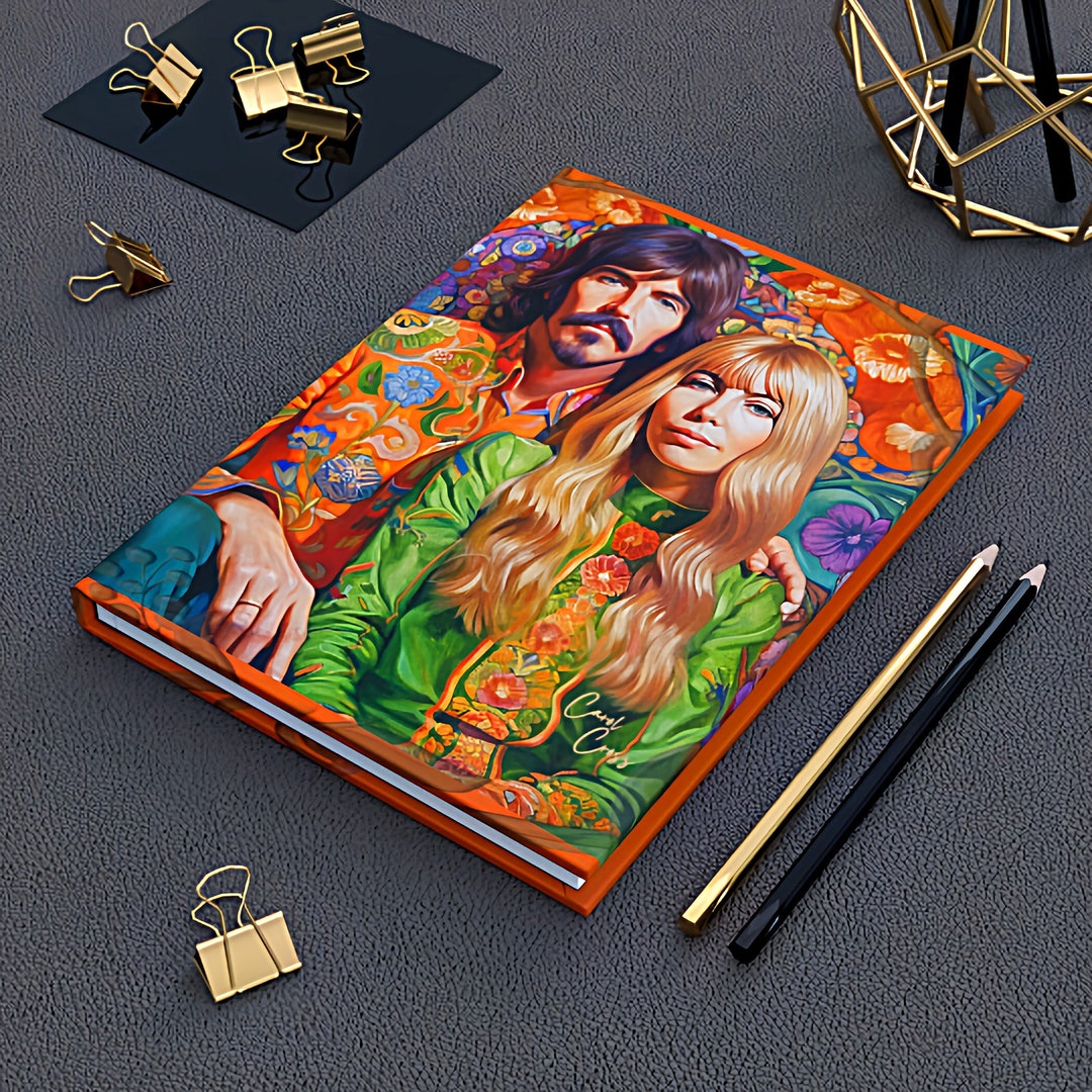 George Harrison Portrait, Beatle Themed Journal, George and Patti ...