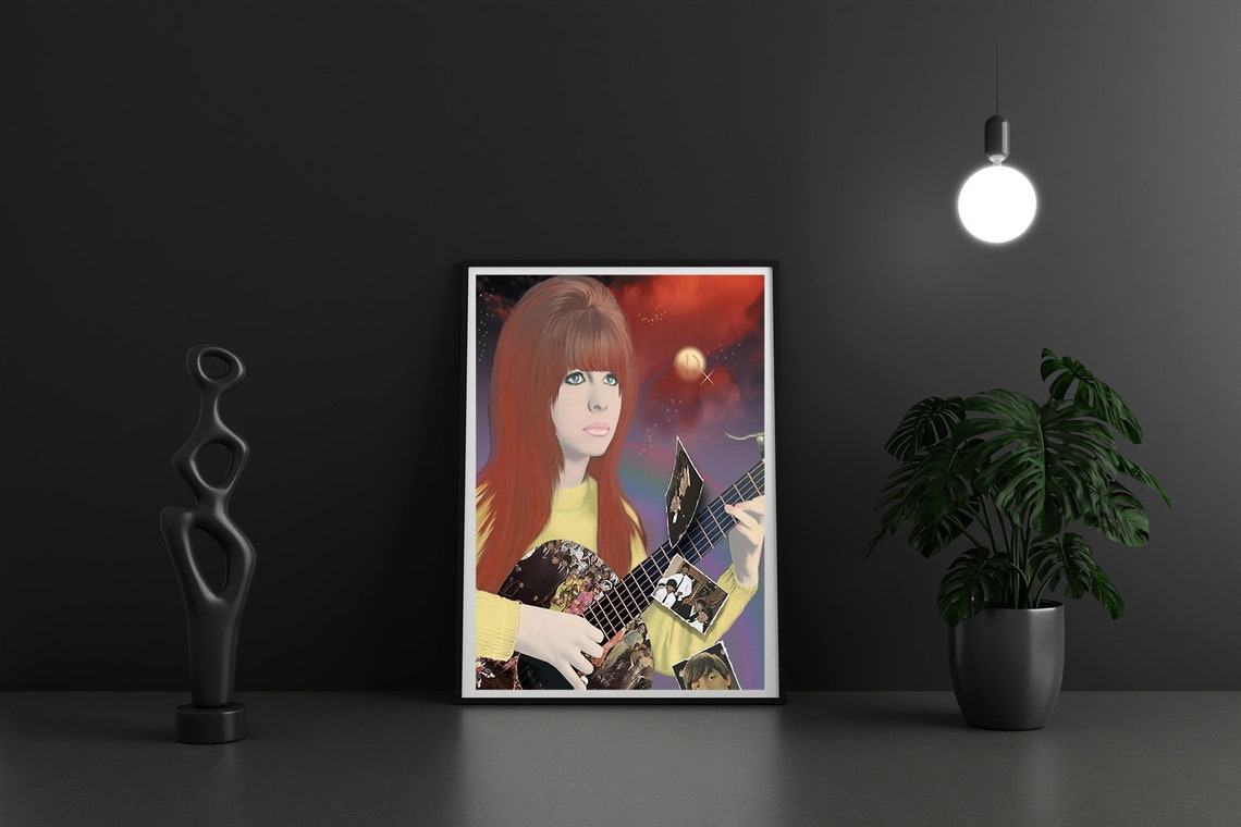 Mod Girl Art British 60's Model Download Now 1960's Memorabilia 1960's ...