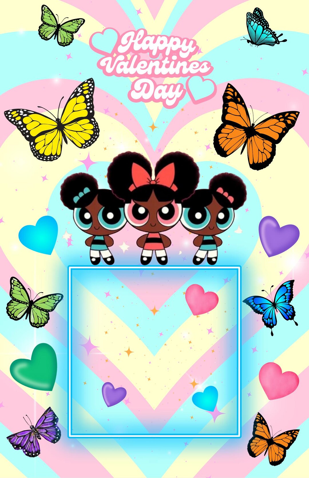 Powerpuff Girls Template 11x17 Canva Editable Download - Etsy