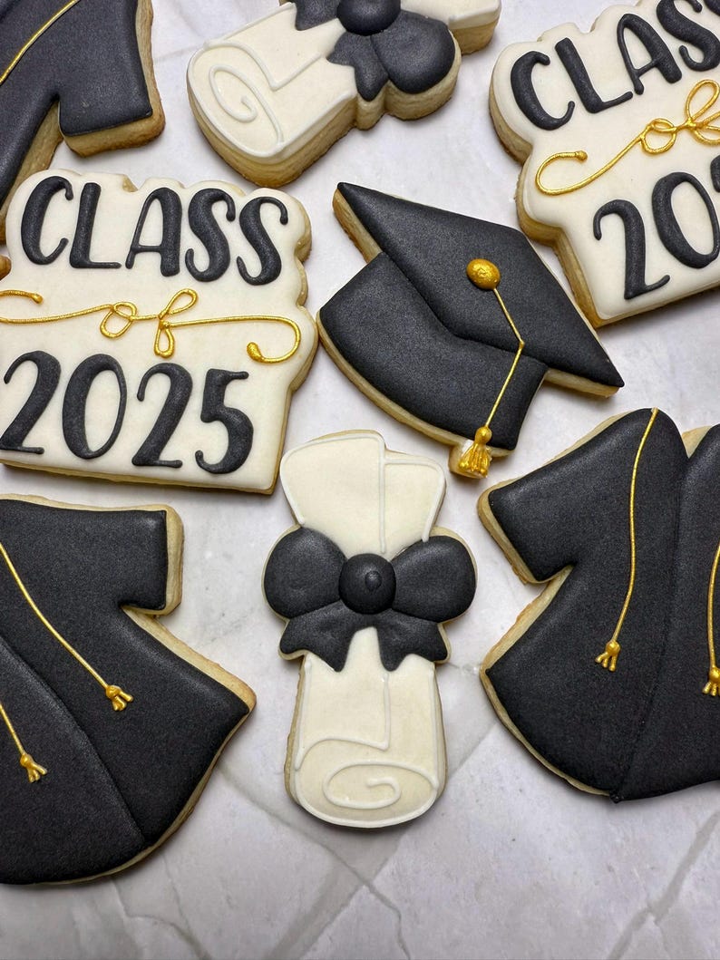 2025 Graduation Cookie Set - 1 Dozen - Etsy
