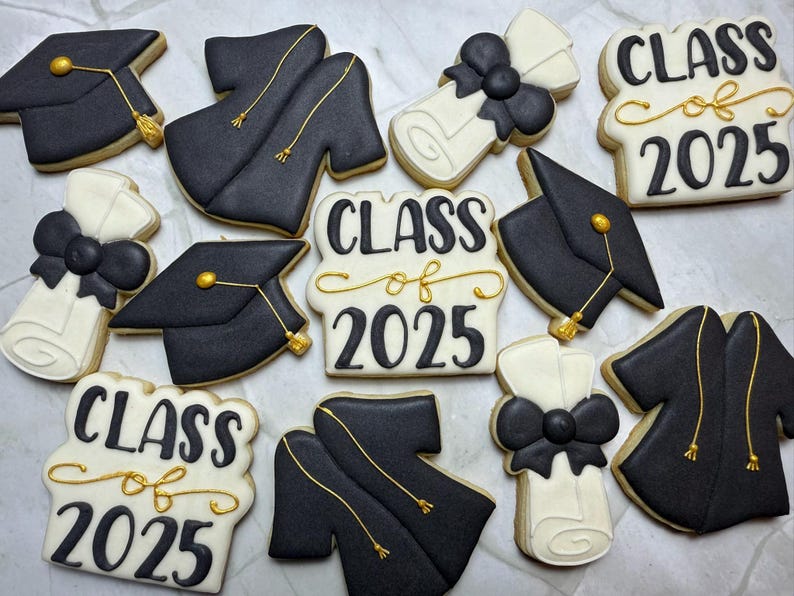 2025 Graduation Cookie Set - 1 Dozen - Etsy