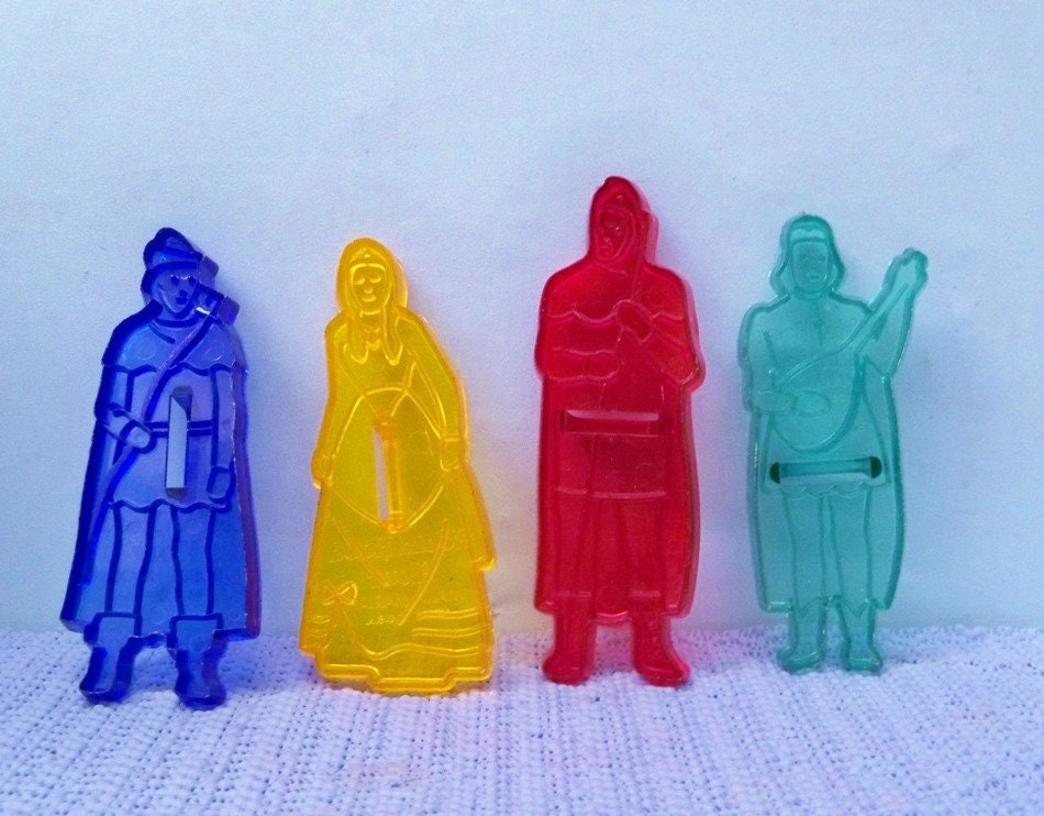 Vintage Robin Hood Cookie Cutters Set of 4 Detailed Full | Etsy