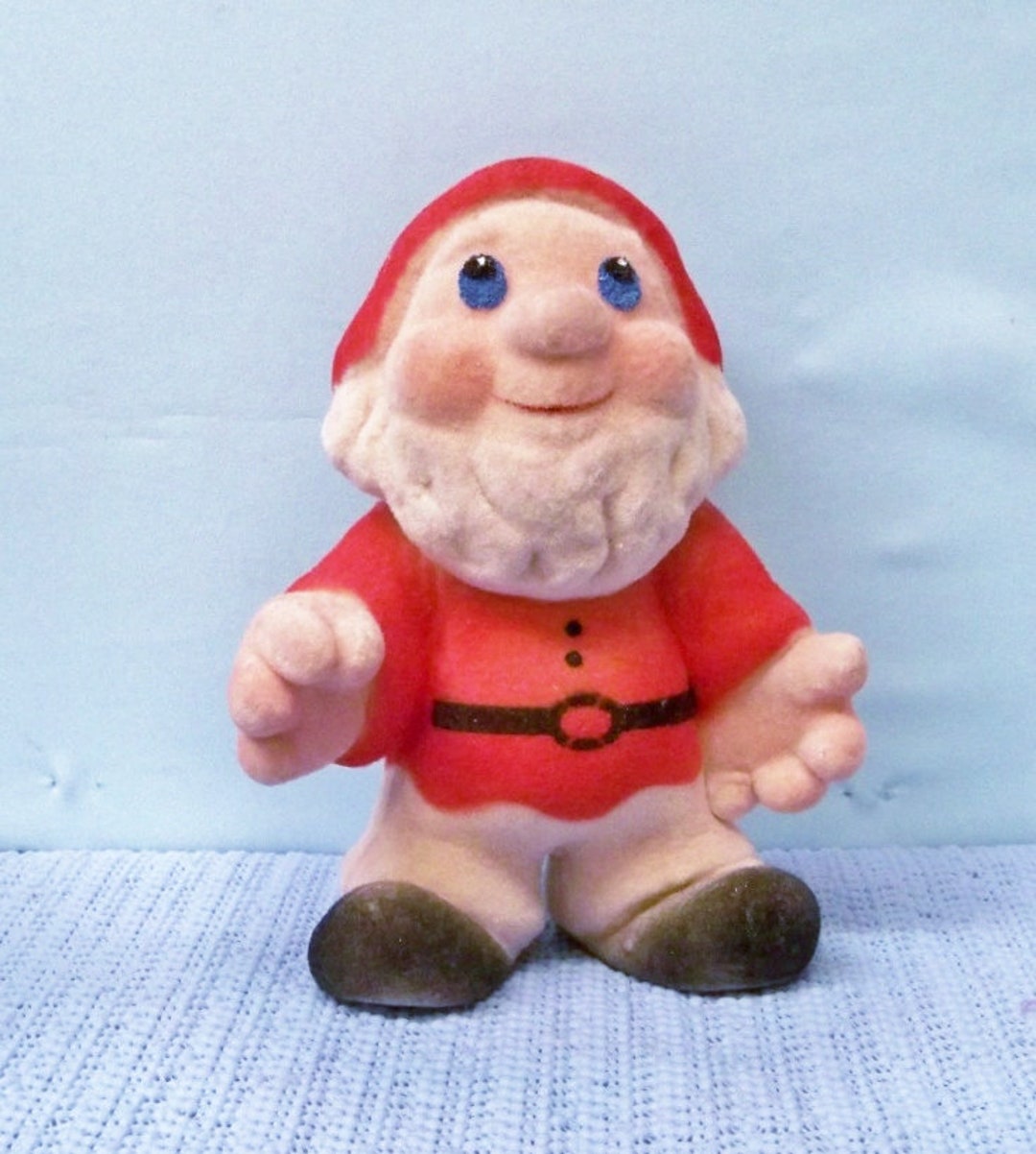 Rare Dwarf ~ Elf Red Outfit & Cap 6 Inch RAS " Polumeer " Gnome ~ Pixie ...