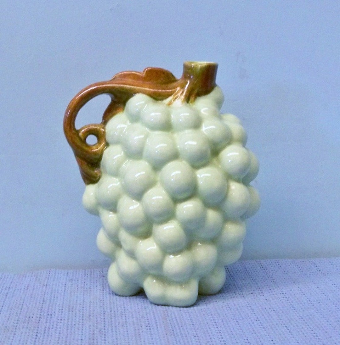 Antique Royal Bayreuth Green Grape Porcelain Syrup Pitcher Bavaria ...