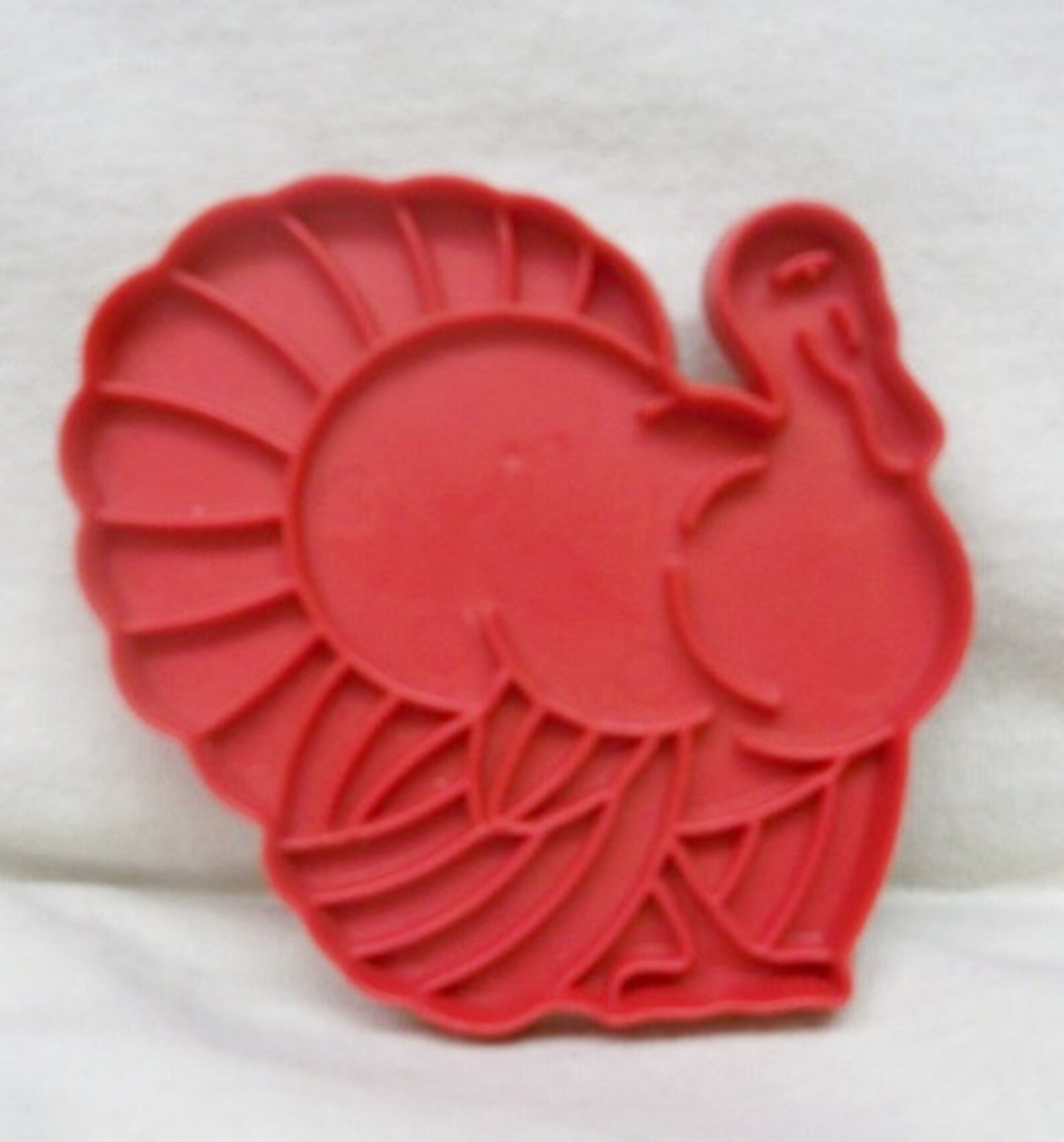 Vintage Turkey Cookie Cutter 1960s 1970s Tupperware Red | Etsy