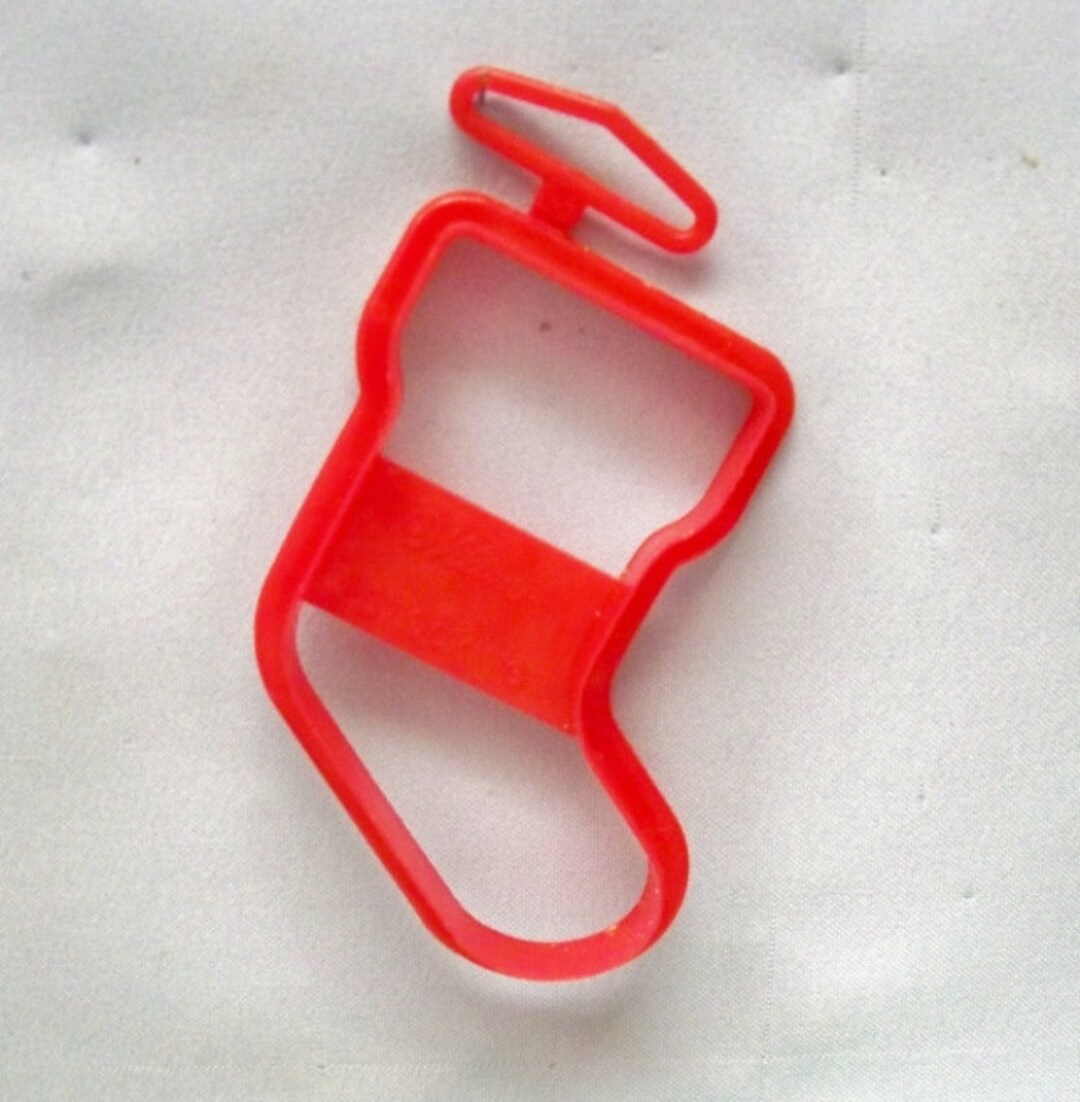 Christmas Stocking Cookie Cutter Red Wilton Cookie Mold Etsy christmas-stocking-cookie-cutter-red-wilton-cookie-mold-etsy
