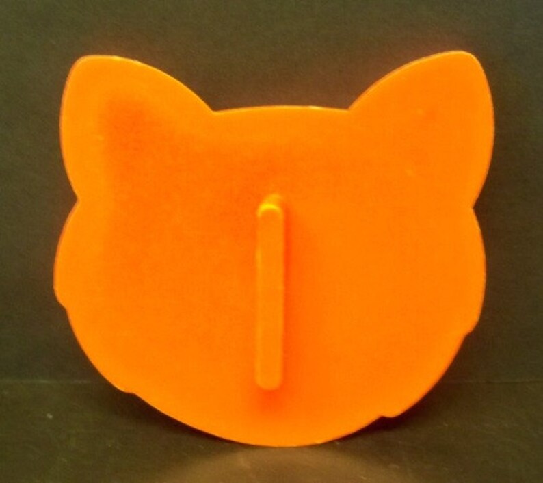 Vintage Halloween Cat Head Cookie Cutter 3 3/4 High by - Etsy